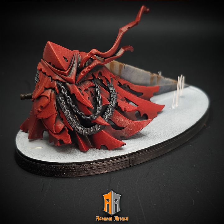 3D Printable Fan Art - Red Executioner by Alexandre Chaudret by Adamant Arsenal